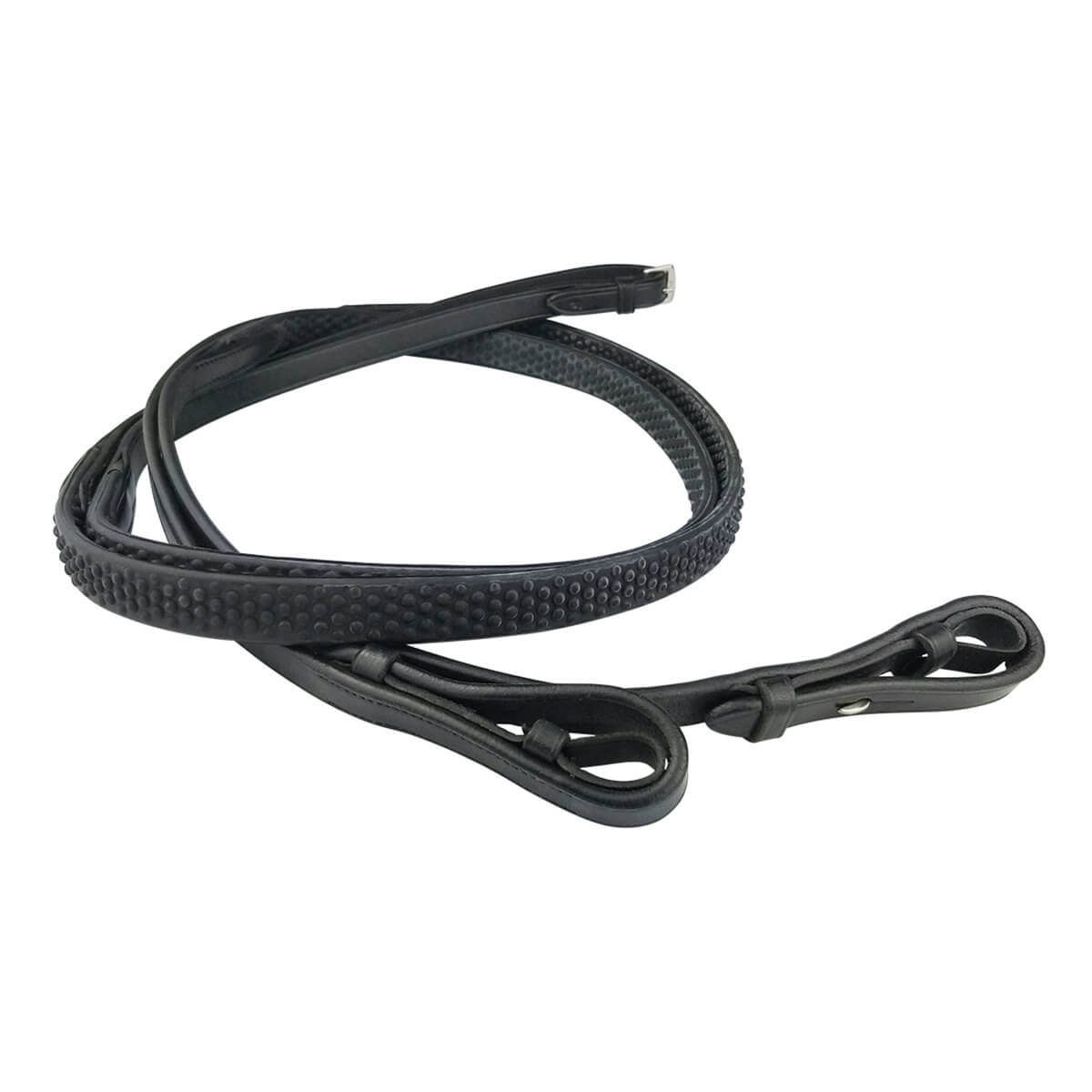 Eco Rider Bio Grip Flexi Reins - Black – The Elms Equestrian